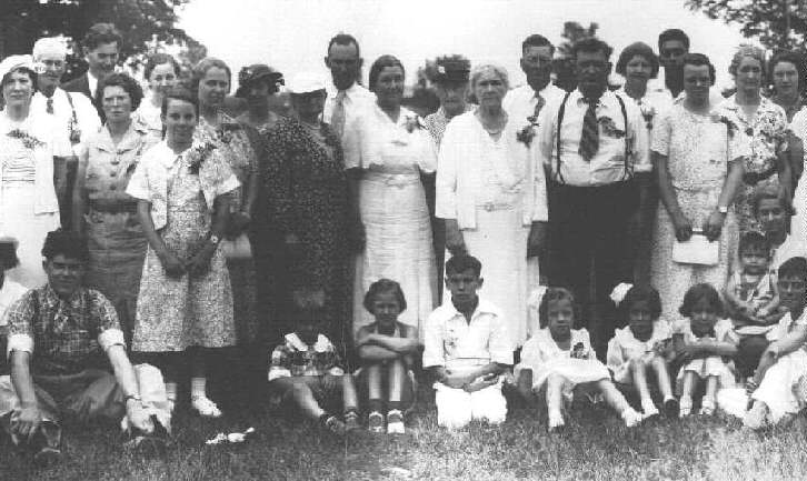 Wisner Family Reunion Circa 1934